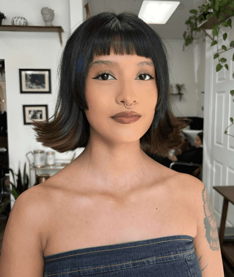 25 Alluring Micro Bangs To Elevate Your Look