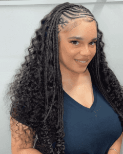 32 Chic Front Braids For Natural Hair - Inspiring Hairstyles