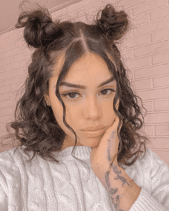 37 Stellar Space Bun Hairstyles For Out-of-this-World Looks