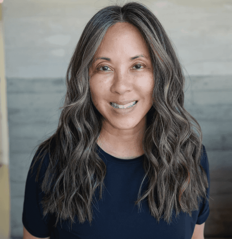 42 Styles For Grey Blending In Dark Hair