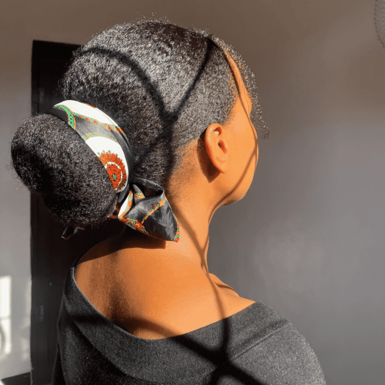 30 Stunning Natural Hair Bun Styles For Any Occasion