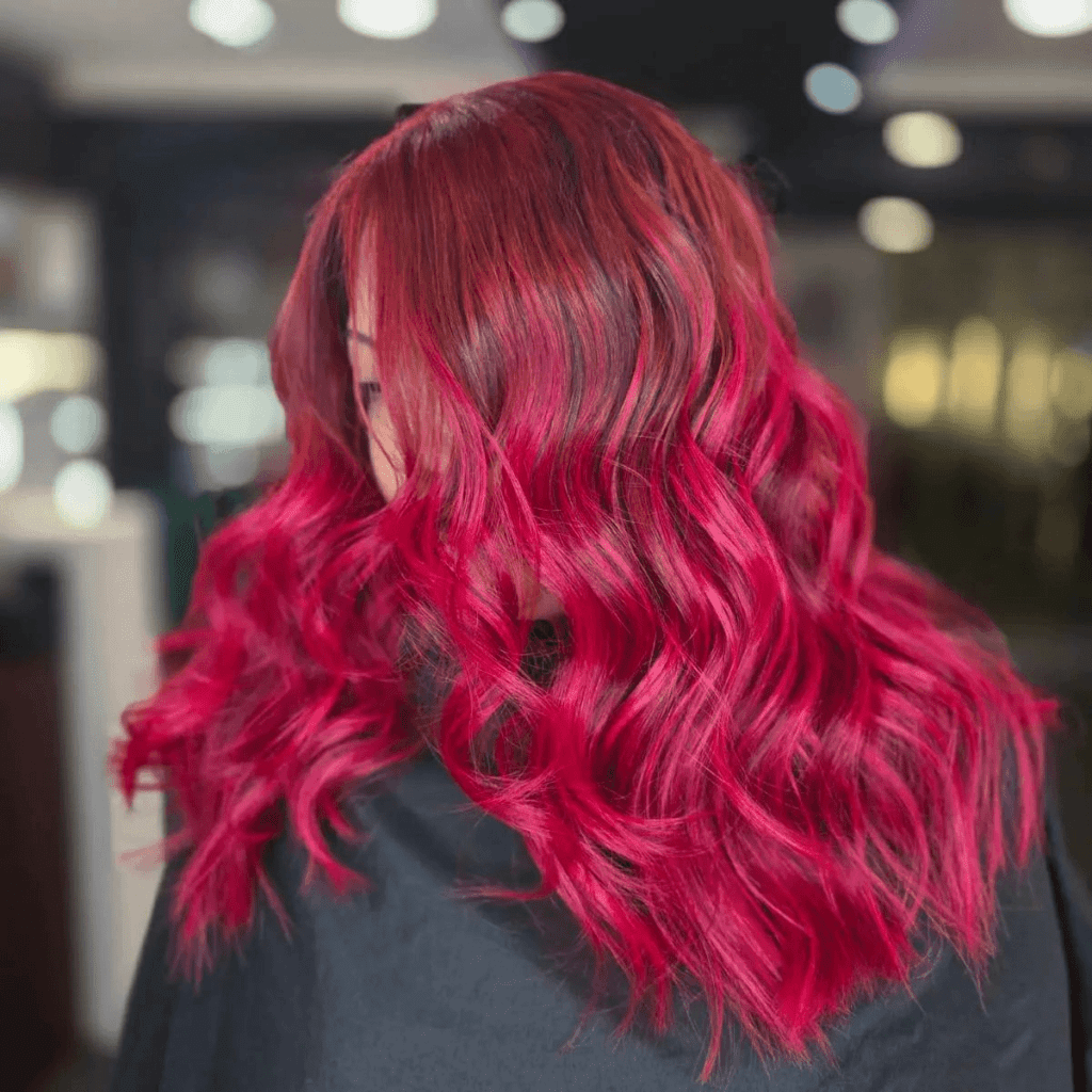 40 Vibrant Pink And Red Hair Ideas To Stand Out