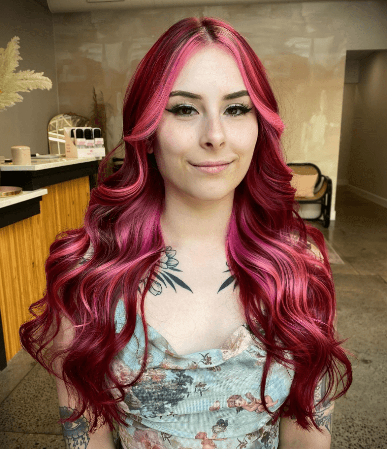 40 Vibrant Pink And Red Hair Ideas To Stand Out