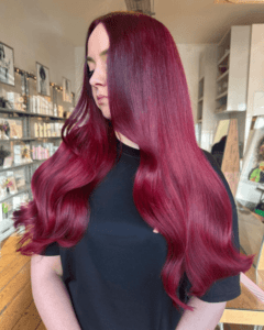 33 Rich Dark Cherry Cola Hair Color Inspiration