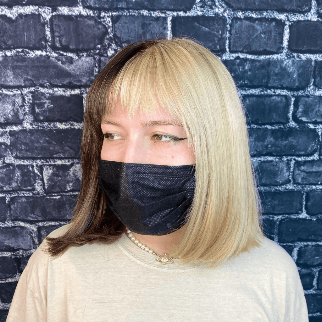 20 Bold Half Blonde, Half Brown Hair Ideas