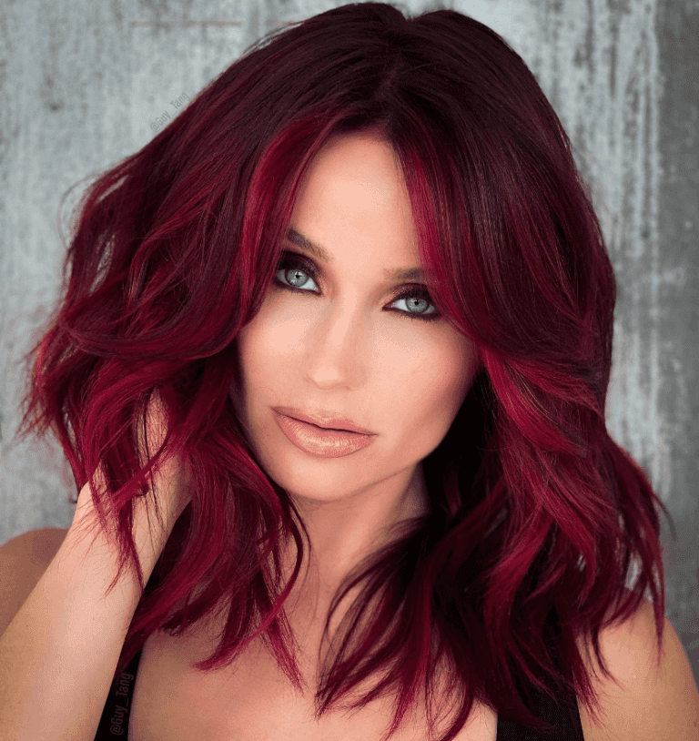33 Rich Dark Cherry Cola Hair Color Inspiration