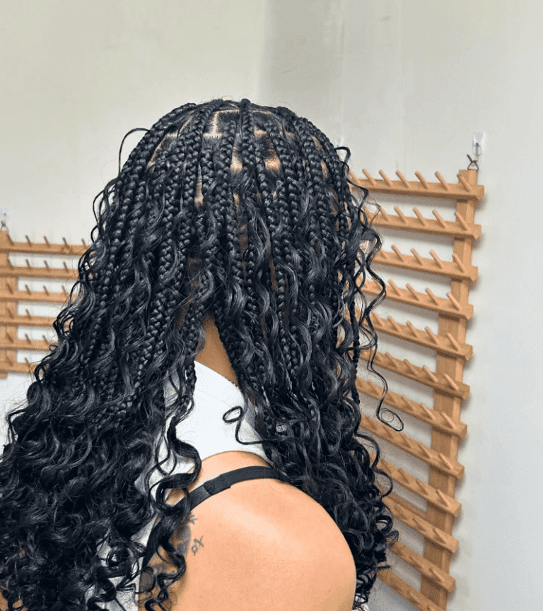 22 Long Hair With Curtain Bangs Styles You’ll AdoreSmall Knotless Braids