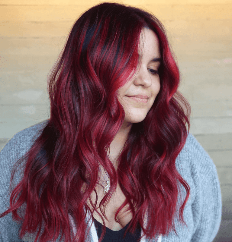 33 Deep Red Hair Color Ideas For A Bold Look