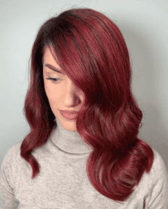 33 Deep Red Hair Color Ideas For A Bold Look