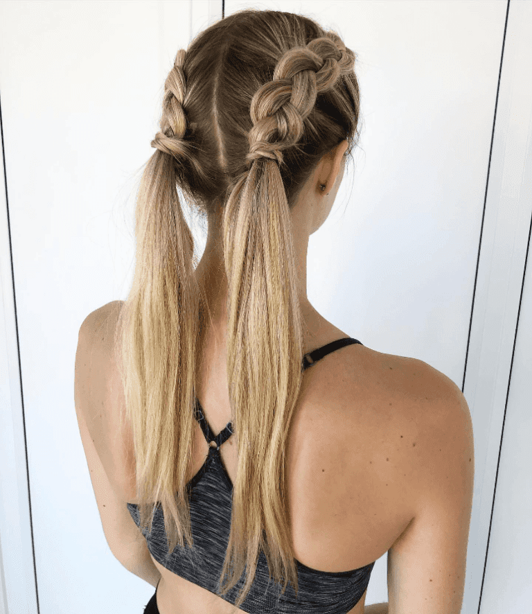 25 Cute And Practical Workout Hairstyles