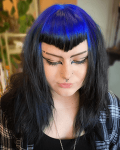 37 Vampire Bangs For A Bold Statement