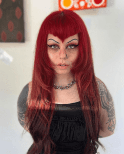 37 Vampire Bangs For A Bold Statement