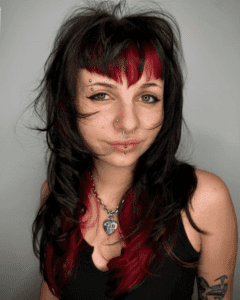 37 Vampire Bangs For A Bold Statement