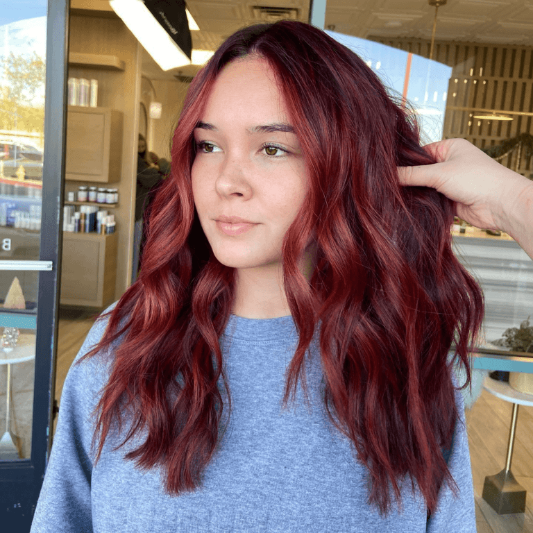25 Crimson Red Hair Shades For A Bold Statement
