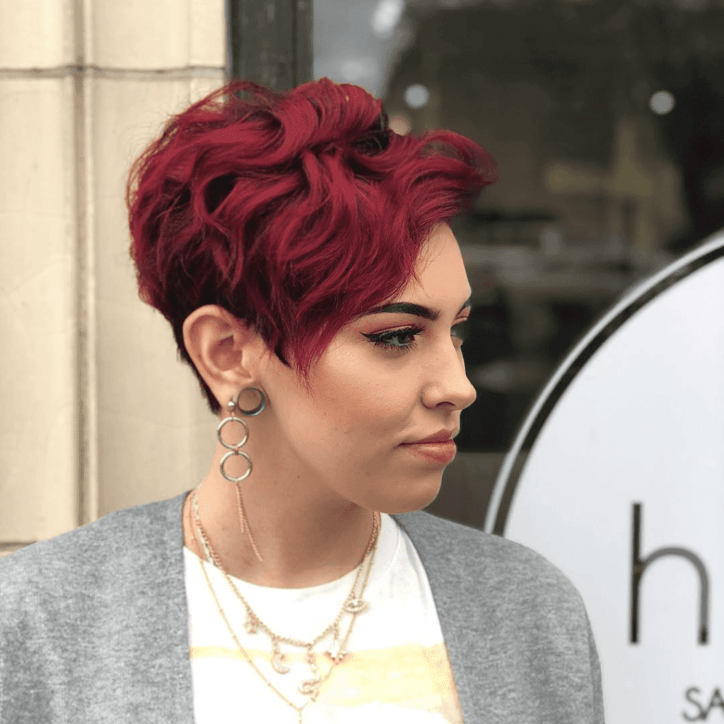 25 Crimson Red Hair Shades For A Bold Statement