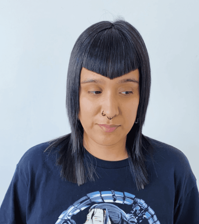 37 Vampire Bangs For A Bold Statement