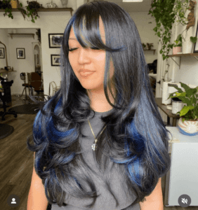 22 Jet Blue Black Hair Styles That Will Turn Heads