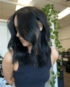 22 Jet Blue Black Hair Styles That Will Turn Heads