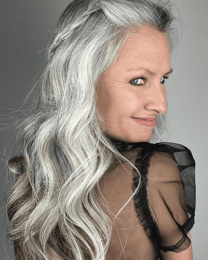 18 Gorgeous Ways To Blend Grey Hair For A Soft, Natural Look